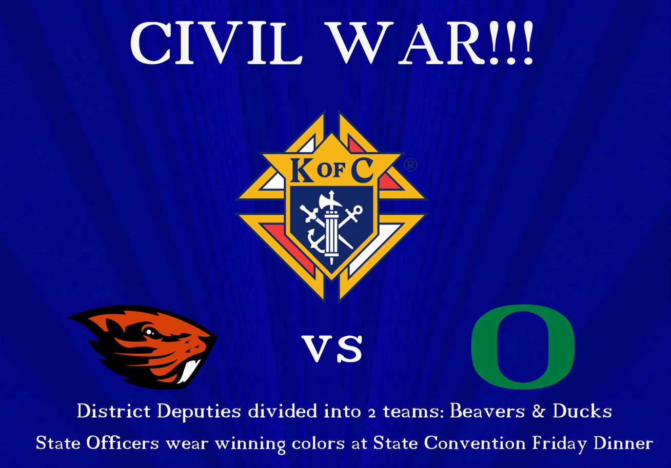 Oregon Knights of Columbus – Become Who You Were Born To Be